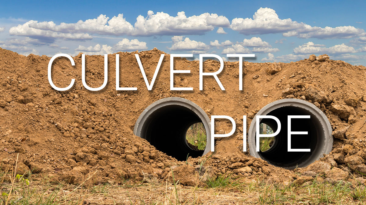 Driveway Culvert Materials Ditch And Culvert Maintenance | City Of
